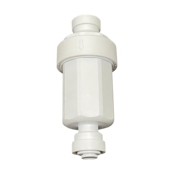 YUYPRO 噴霧システム|特長:同社の装着ミスト用オプション品です。 ミストにゴミや砂の侵入を防ぐカップフィルターです。 目が細かい金属製のフィルターです。