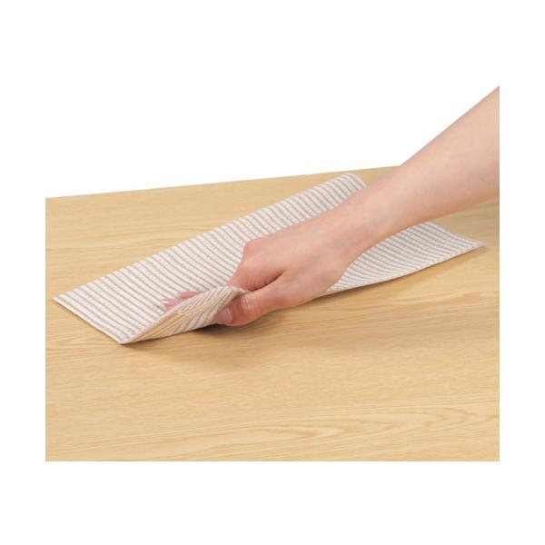 IRL カウンタークロス|特長:吸水性に優れたレーヨン100%素材のカウンタークロスです。 自然な風合いがカフェに好評です。