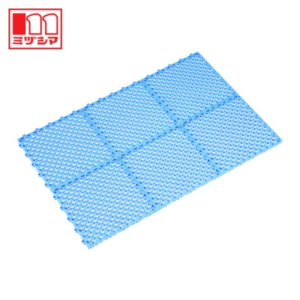 ミヅシマ ジョイントスノコ|特長:耐候性に優れ、大型ピースによりメンテナンス、施工性に優れています。