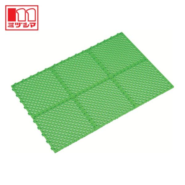 ミヅシマ ジョイントスノコ|特長:耐候性に優れ、大型ピースによりメンテナンス、施工性に優れています。