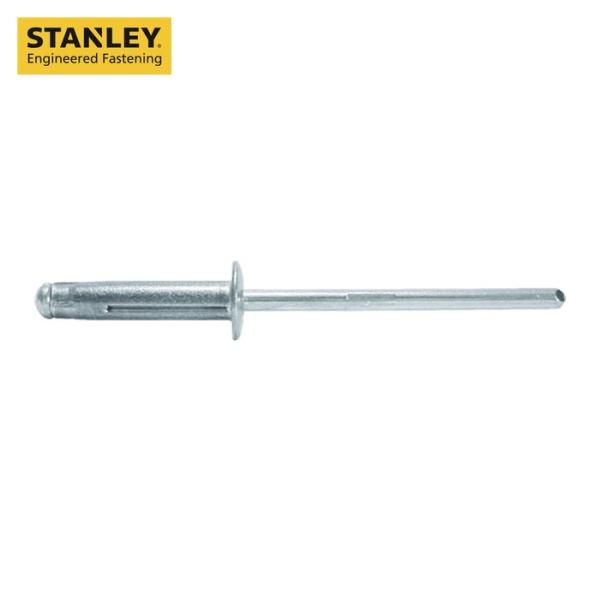 POP ブラインドリベット|特長:軟材質母材への締結に適し、広範囲な板厚に対応できます。 樹脂系の母材同士の締結に適しています。