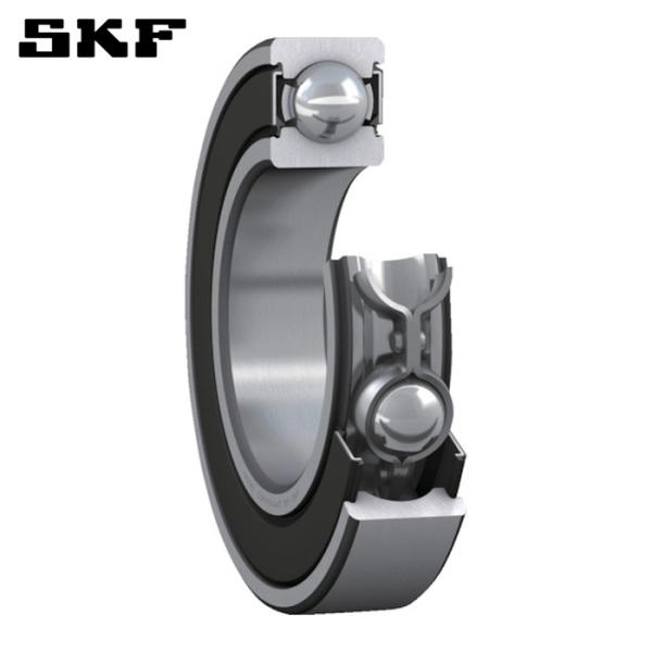SKF 深溝玉軸受|特長:深溝玉軸受は汎用性の高い軸受で、特に高速および超高速に適しています。 Explorer仕様の型番では精度や内部形状の最適化、特殊熱処理の採用により下記性能が向上しています。 動荷重負荷容量を向上します。