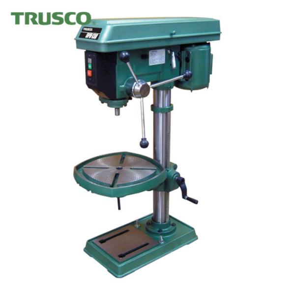 TRUSCO 卓上ボール盤|特長:作業に応じて調整可能な12段変速です。 ワークテーブルは角度と高さが調整できます。