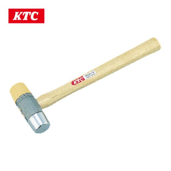 KTC コンビネーションハンマー|特長:1本で2種類の作業ができる鉄と樹脂のコンビハンマーです。 樹脂側のみヘッド交換が可能です。 手になじみやすく作業効率をあげるテーパー形状の柄を採用しています。