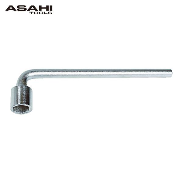ASH タイヤレンチ|特長:大きな力が出しやすい形状です。