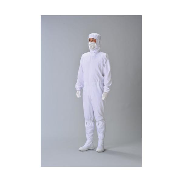 ADCLEAN クリーンルーム用つなぎ服(ISO Class7)|特長:通気性が良く蒸れ感を軽減しました。 乾燥性が良くさらりとした着心地感です。