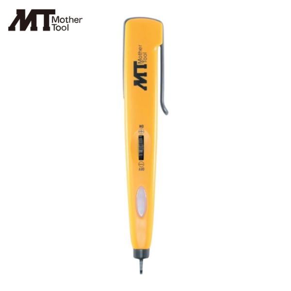MT 検電器|特長:被覆の上から検電できます。 LEDとブザーで検知する低電圧用交流検電器です。 感度調整ボリューム付きです。