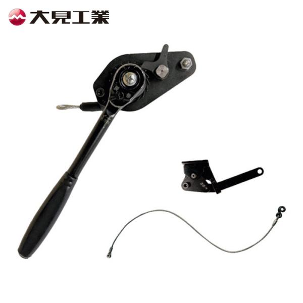 大見 掴線器|特長:電力・電設・通信の架線作業や、被覆線の張線作業におすすめです。