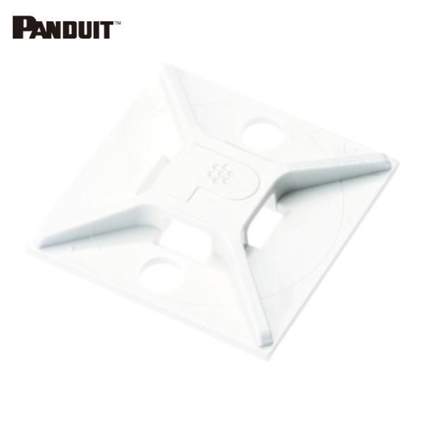 PANDUIT ケーブル固定具|特長:束線を結束バンドを利用して効率よく固定できます。 接着剤とM3ねじにて固定が可能です。
