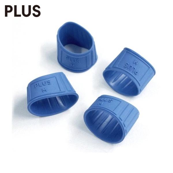 PLUS 事務用指サック|特長:長時間つけていてもムレにくく、事務作業もスムーズに進みます。 しっかりめくれる強い摩擦力のラバータイプです。 抗菌仕様です。