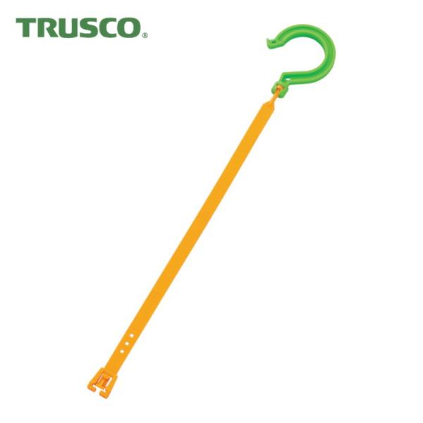 TRUSCO 延長コード(防雨型)|特長:フックは360度回転しますので何でも束ねて、どこでも吊るせます。 ナイロン6を使用しているので、耐候性、耐油性に優れています。 連結ジョイントを使って長さの違うマルチフックの組み合わせが可能です。