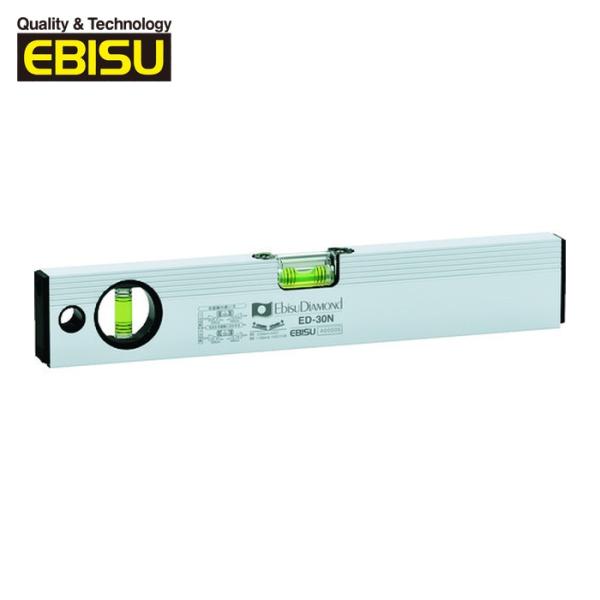 エビスダイヤモンド アルミ製水平器|特長:樹脂製フラット型サイドキャップ付で建材等を傷つけません。 6本線気泡管は、勾配の1/100(1分勾配)・2/100(2分勾配)が測定できます。 拡大レンズ付で大変見やすいです。