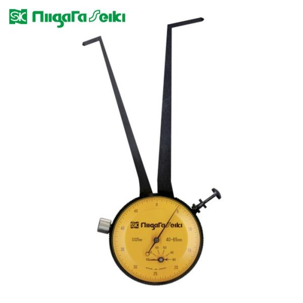 SK ダイヤルキャリパーゲージ|特長:穴の直径、特殊形状の内径測定に便利です。 小型軽量、ワンタッチ操作で作業時間を短縮します。 ショックプルーフ機構付です。