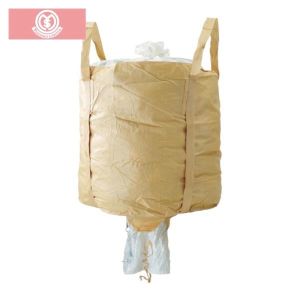 吉野 コンテナバッグ|特長:内容物をフォークリフトで吊り上げ、そのまま倉庫などに貯蔵が可能です。