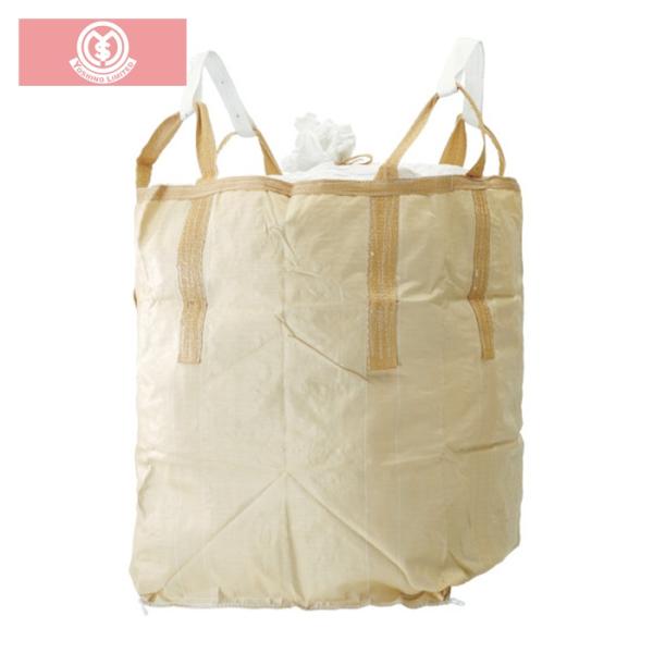 吉野 コンテナバッグ|特長:内容物をフォークリフトで吊り上げ、そのまま倉庫などに貯蔵が可能です。