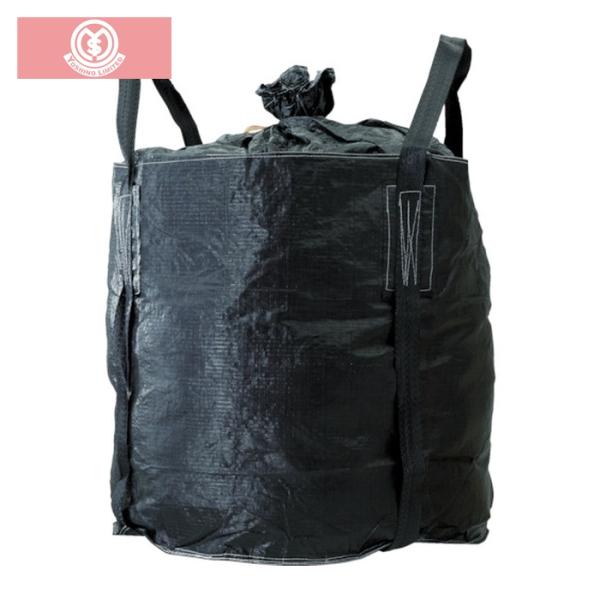 吉野 コンテナバッグ|特長:内容物をフォークリフトで吊り上げ、工場・倉庫の屋外での保管や、河川・災害土木関係の大型土のうとして最適です。