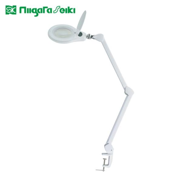 SK 照明拡大鏡(クランプ取付型)|特長:高品質で低価格。 コストパフォーマンスが良いと評判のLED拡大鏡です。 本シリーズには以下の特長があります。