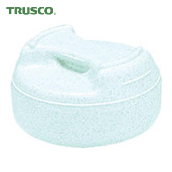 TRUSCO 重石|特長:持ち手付きで安定感もよく2個(同サイズ)までなら積み重ねも可能です。 本体にはセメントを注入しているため、水注入タイプと比べて蒸発の可能性がないため、継ぎ足しや入れ替えの手間が不要です。 重量も目減りしません。