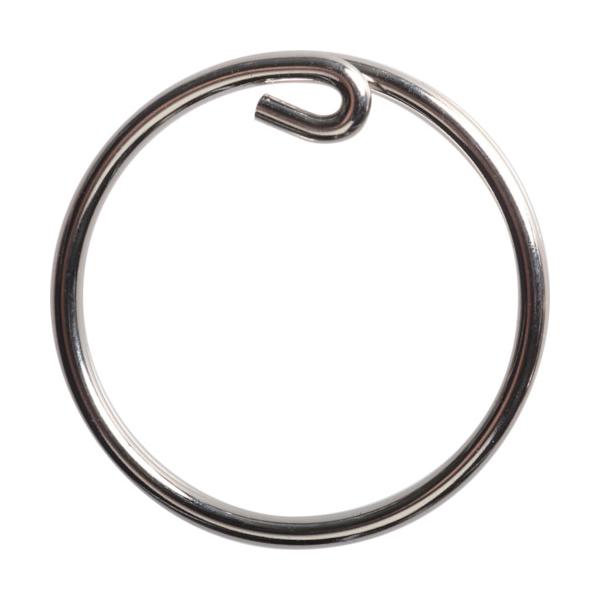 VELOS キーホルダー|特長:先が丸加工されているので、鍵などがいれやすいです。 外す時もスムーズに外せます。