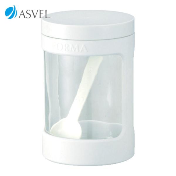 ASVEL 調味料ポット|特長:固体・液体を密閉できるガラスの保存容器です。 3色のプラスチックカバー付で、仕分け、分類に最適です。