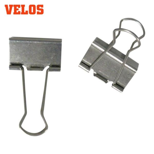 VELOS クリップ|特長:100%ステンレスなのでサビに強いです。 水回りや屋外でも使えます。