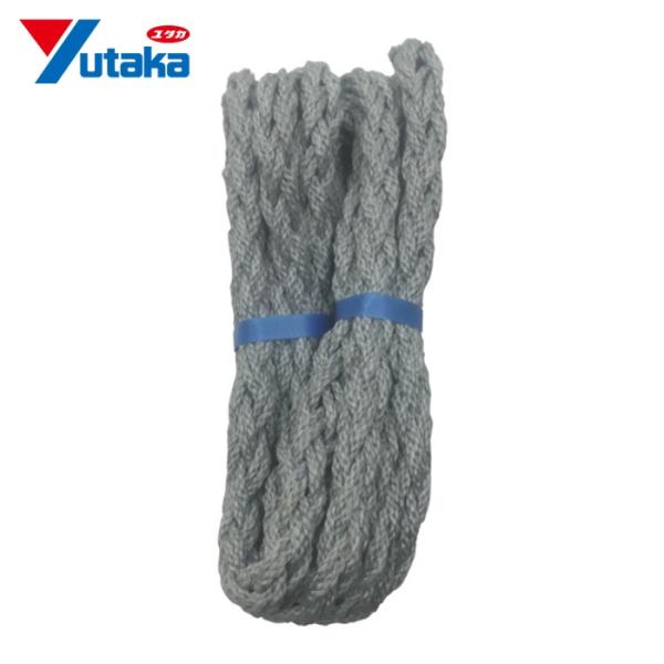 ユタカメイク ロープ(混撚)|特長:ロープの先端を差し込むだけで輪ができます。