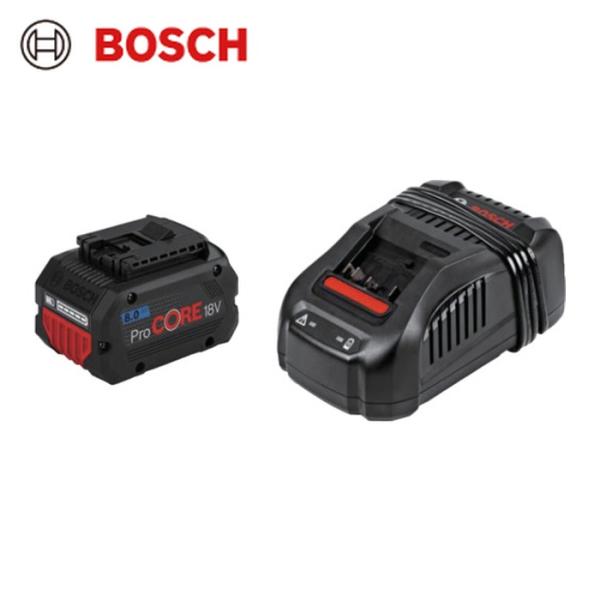 ・高出力ProCOREシリーズの18VバッテリーとGAL1880CV充電器のお買い得セットです。・ボッシュプロ用18Vバッテリー工具に。・ボッシュプロ用18V及び14.4Vリチウムイオンバッテリーの充電に。・種類:8.0Ahバッテリー(Pr...