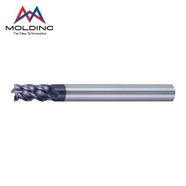 MOLDINO 超硬スクエアエンドミル|特長:切りくず排出性抜群で高能率が可能です。