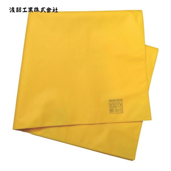 ワタベ 絶縁シート|特長:繊維入りの丈夫なシートを表層に採用し、耐久性、耐候性、耐寒性に優れています。 多層式で仮止め用マジックテープが付いています。 防滑性の高いマットフィニッシュです。