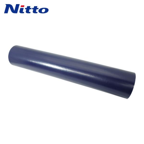 日東 表面保護テープ|特長:弱粘着タイプです。 ポリエチレン製なので焼却時に有毒ガスを発生しません。 はく離しやすく、加工性に優れた金属板用表面保護材です。