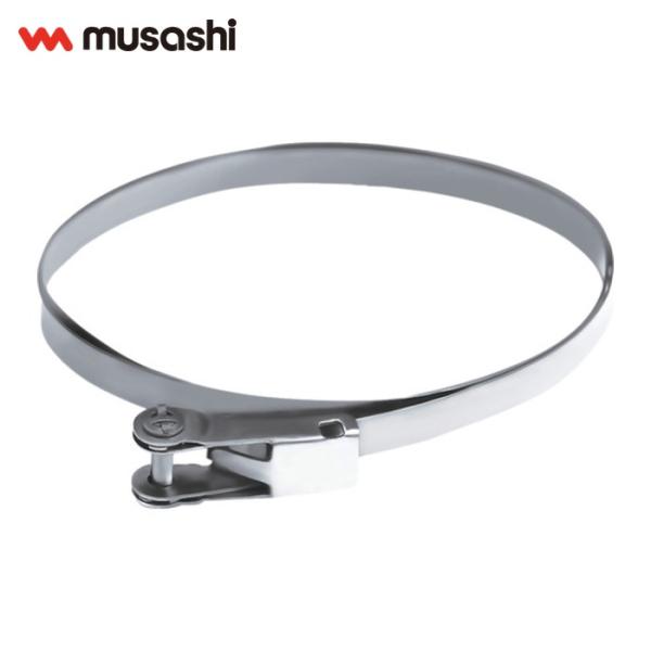 musashi 防犯用センサーライト|特長:クランプやビスで取り付けできない場所に取り付けることができます。