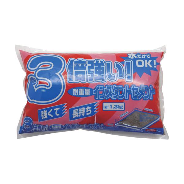 特長●インスタントセメント(当社製)と比較し、約3倍の圧縮強度が発現します。用途●工場、ガレージ等の強度を必要とする床面の補修に。