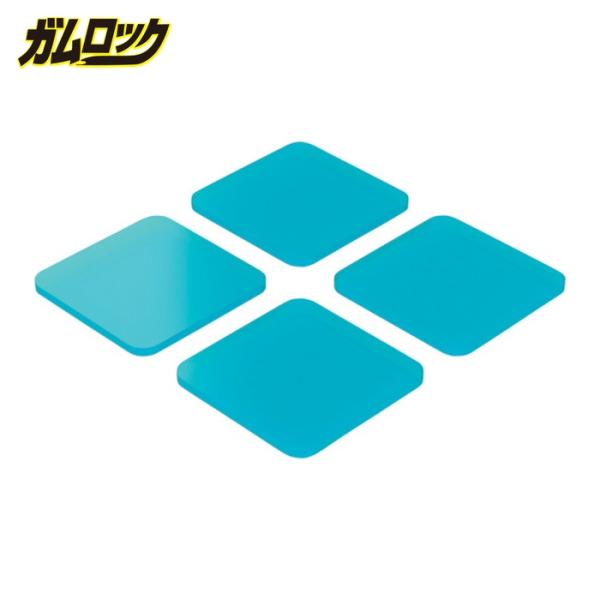 GumLock 耐震マット|特長:転倒防止ではなく滑り防止のためのガムロックです。 他のガムロックと併用することで、より安全に固定できます。 安価なウレタン系ゲルではなくスチレン系ゲルなので、経年劣化でベタベタになることはありません。