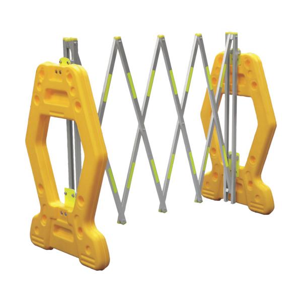 特長●伸縮式で置くだけの簡単設置です。●軽いので持ち運びもラクラクです。●単管バリケードタイプと比べて、単管パイプの運搬やセットが不要です。●進入を防ぐ視覚的効果も大きいです。