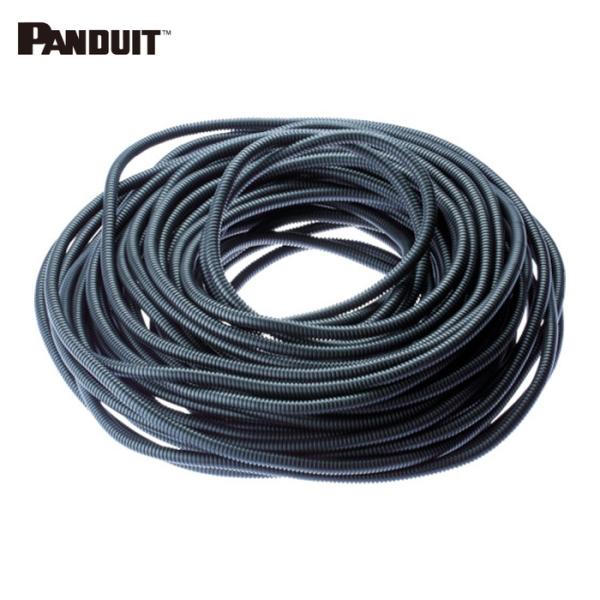 PANDUIT 電線保護チューブ|特長:よじれず柔軟性があります。 耐衝撃、耐摩耗に優れています。 スリットが入っているため、簡単に取り付けられます。