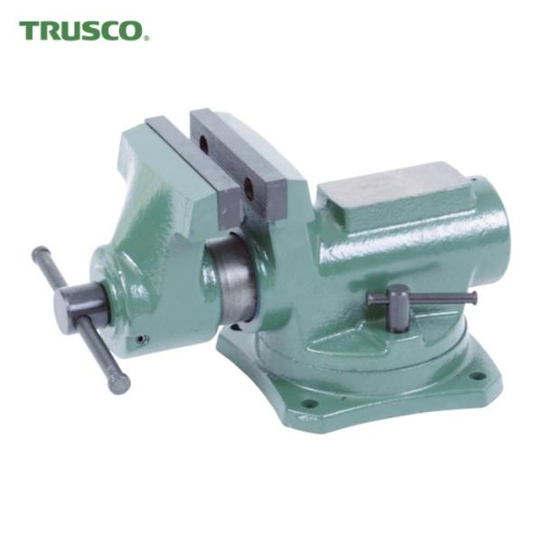 TRUSCO バイス|特長:軽作業用向けで、360°回転可能です。 アンビル機能付で効率的に作業ができます。