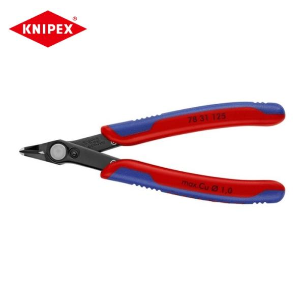 ・極めて精密なエレクトロニクス関連、精密機器関連の切断作業に最適な高精度のニッパーです。・刃はまっすぐで切断面がフラットに仕上がります。・先端は精密に仕上げられており、密集したワイヤも直径0.2mm以上あれば切断することができます。・ジョイ...