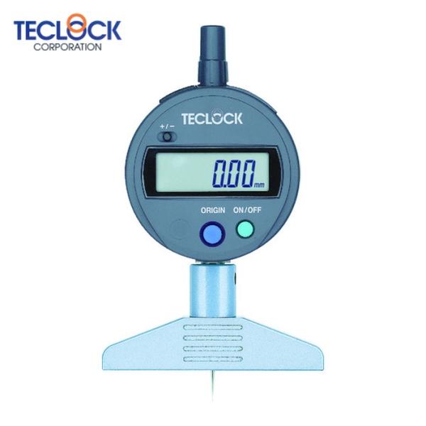 TECLOCK ダイヤルデプスゲージ|特長:機能を絞りこんだ使いやすい普及モデルです。 プリンタ出力が可能です。