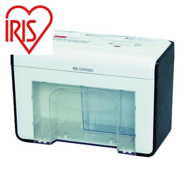 IRIS シュレッダー|特長:コンパクトな卓上サイズですので、オフィスにも最適です。 サーマルプロテクター、ダストボックススイッチ、温度ヒューズ、電流ヒューズの4つの安全の装置がついており、安全面に優れています。 投入口2。