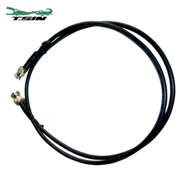 テイシン 同軸ケーブル|特長:ケーブル加工が不要です。