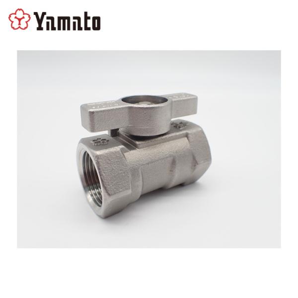 大和バルブ ボールバルブ|特長:本体材質:SCS14A、600型、・狭いスペースでの配管や小型装置への組み込みに適しています。