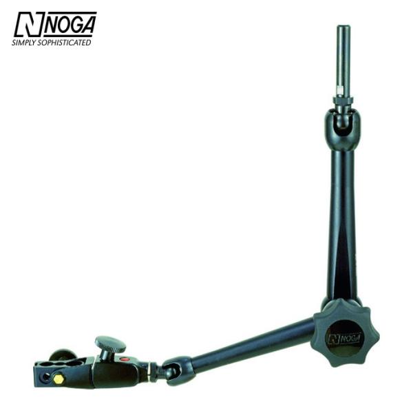 NOGA ダイヤルゲージスタンド|特長:芯出し用アームのロングサイズ。