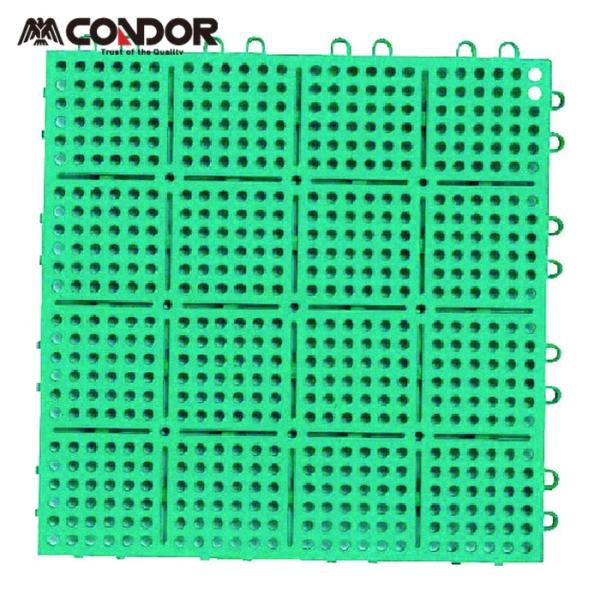 コンドル ジョイントスノコ|特長:防菌防カビ・静電気防止加工を施し、高いクッション性で衝撃を吸収する水切りマットです。 移動・保管・メンテナンスが簡単です。 防炎適合品です。