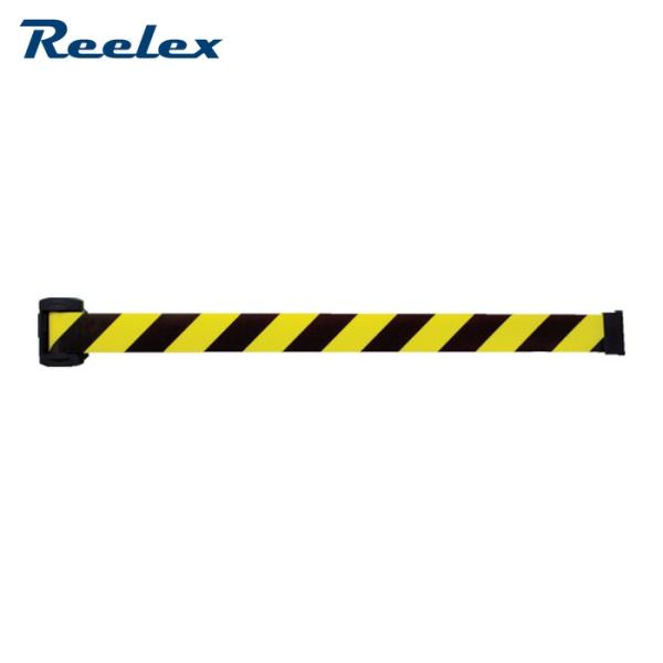 Reelex ガードテープ|特長:シート収納は便利な自動巻きです。 雨に強く屋外使用可能です。 軽量150gで持ち運びがラクです。