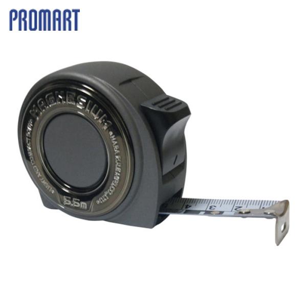 プロマート ロックタイプコンベックス|特長:尺相当目盛付です。 より小ささを追求したコンパクトボディです。 マグネシウム合金で軽く丈夫です。