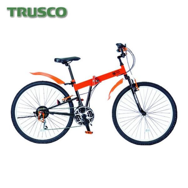 TRUSCO 自転車|特長:パンクしない。 空気入れ不要。 工場現場や防災用にも便利なノーパンク自転車です。