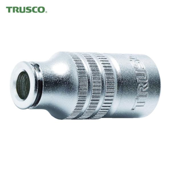 TRUSCO タップホルダ|特長:差込角3/8インチ(9。 5mm)のタップホルダです。 タップをワンタッチで装着でき、汎用のソケットレンチのハンドルでも駆動可能です。