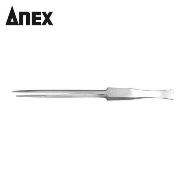 アネックス ステンレス製ピンセット|特長:先の細長い形状のピンセットです。