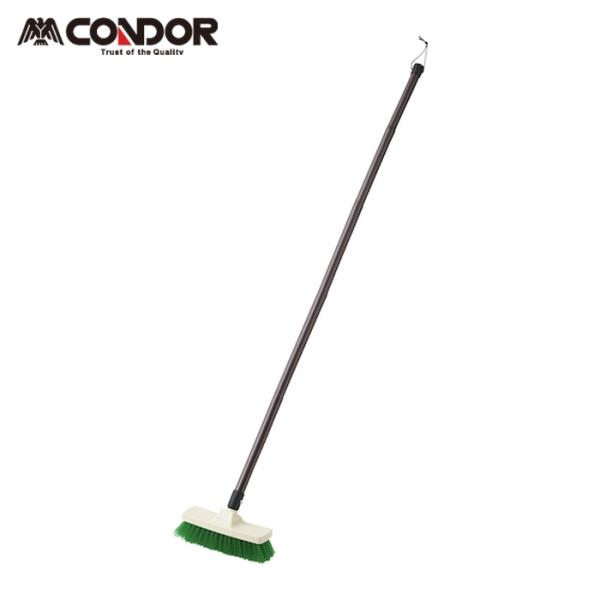 特長●竹柄製のデッキブラシです。●重量が350ｇと扱いやすい重さです。用途●タイルやコンクリート床の水洗いに。