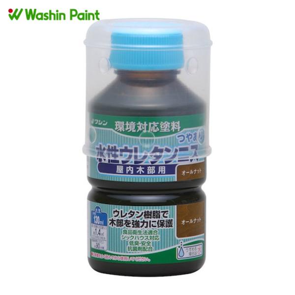 和信ペイント 木部用塗料|特長:耐久性があり、低臭で安全な扱いやすい屋内用ニスです。